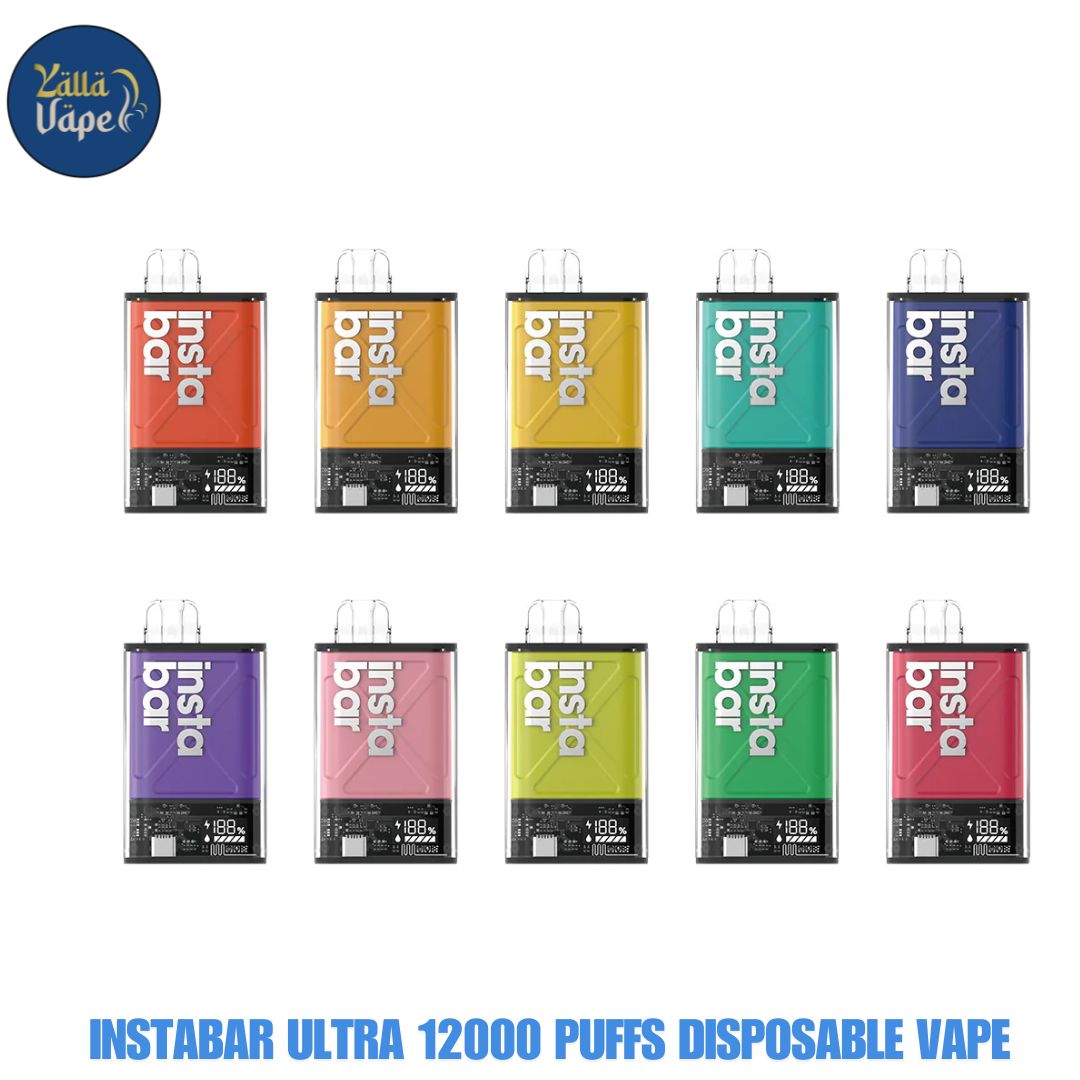 Instabar Ultra 12000 Puffs Disposable Vape in UAE – YALLA VAPE